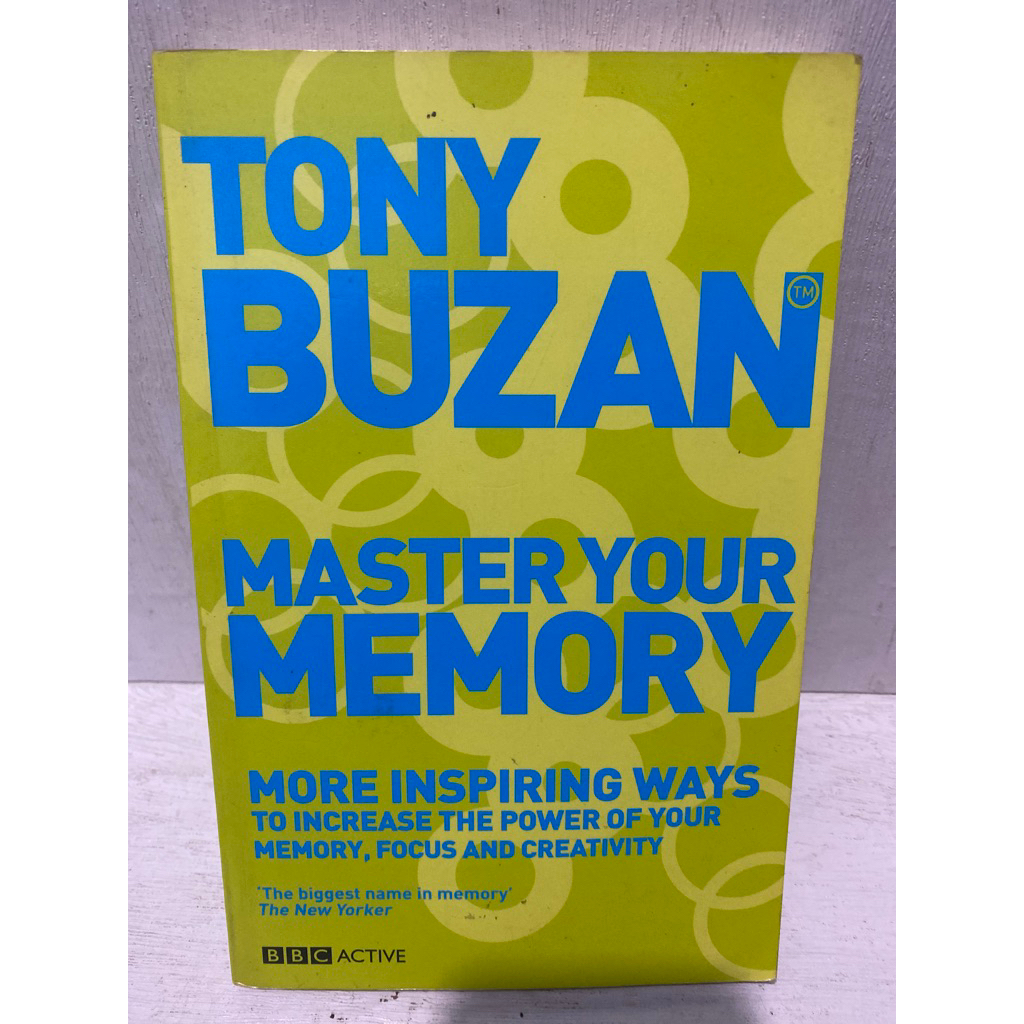 Jual Buku Original MASTER YOUR MEMORY MORE INSPIRING WAYS TO INCREASE ...