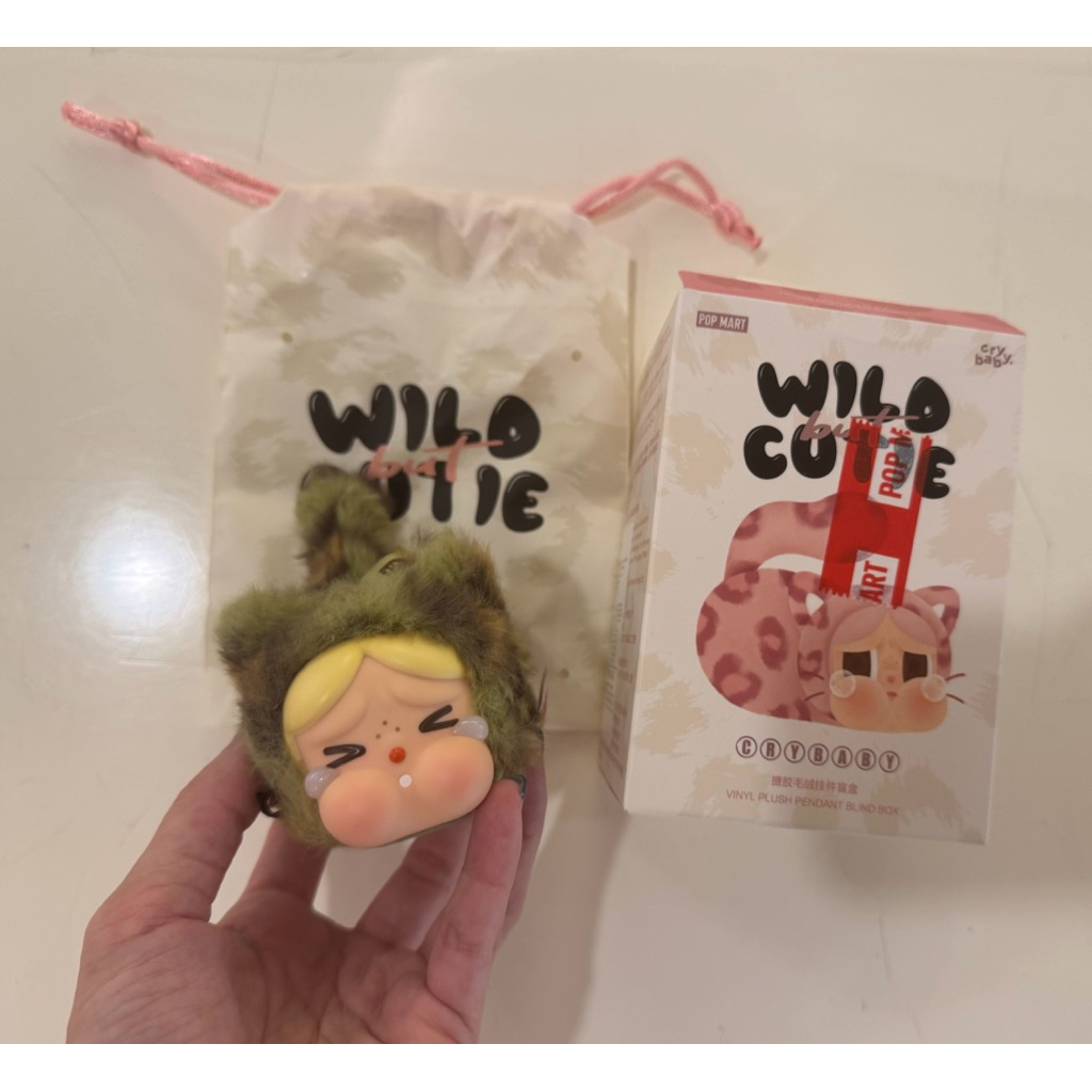 Jual WILD CUTIE CRY BABY blind box POP MART complete & opened | Shopee ...