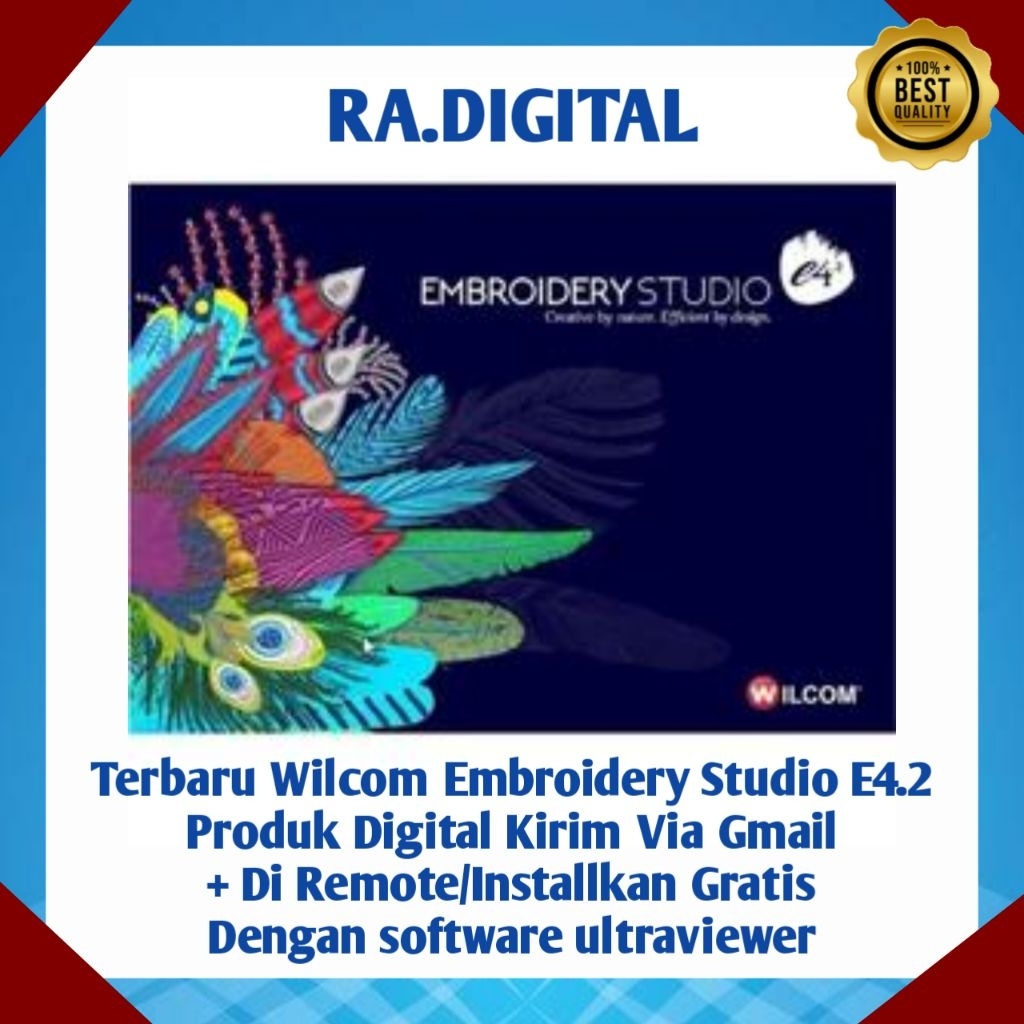 Jual Wilcom Embroidery Studio e4.2 Full Version Untuk Semua windows|| Lifetime | Shopee Indonesia
