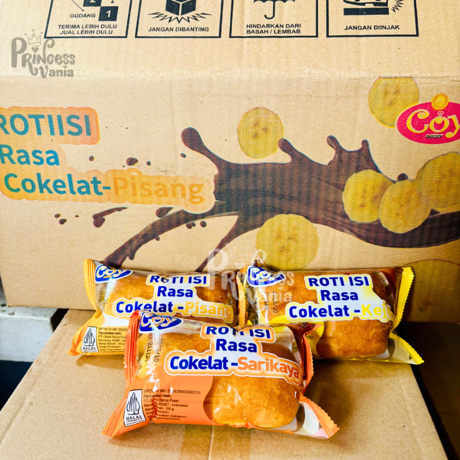 Jual GROSIR COY ROTI ISI 1 DUS ISI 60PCS BISA MIX | Shopee Indonesia