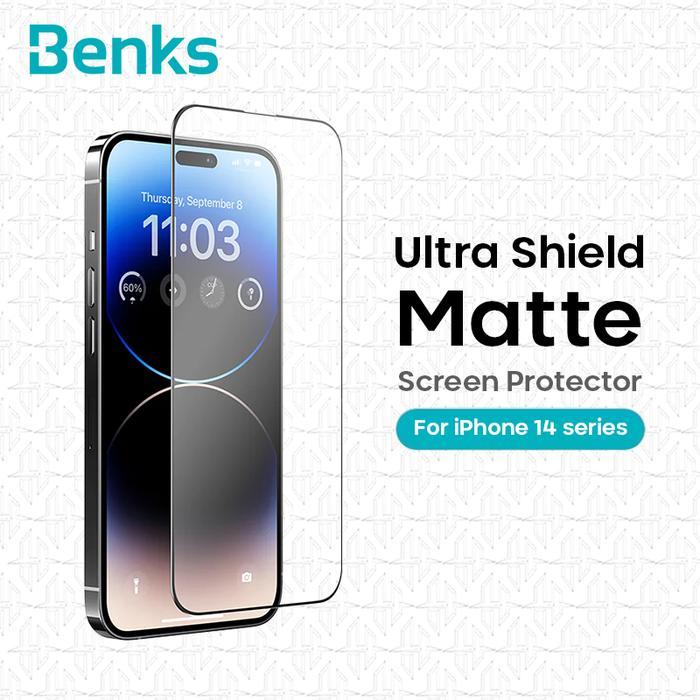 Jual BENKS V Pro Tempered Glass Anti Glare Gores Ultra Shield Matte ...