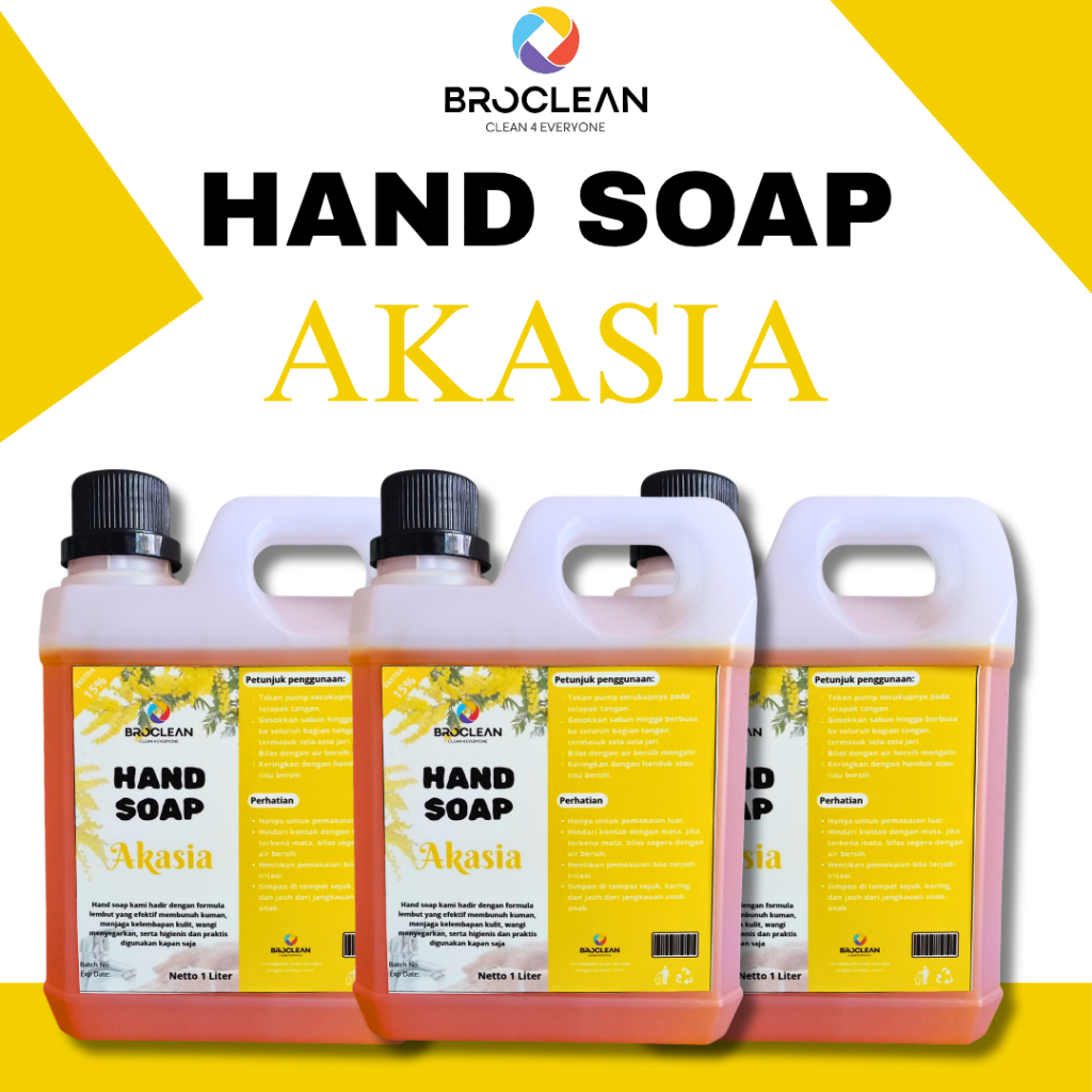 Jual Hand Soap 1000ml / 1 Liter - BROCLEAN | Shopee Indonesia
