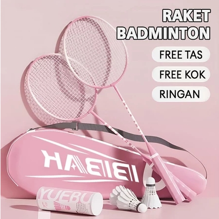 Jual Raket Bulu Tangkis Isi 2 Pcs Raket Badminton Original Raket ...
