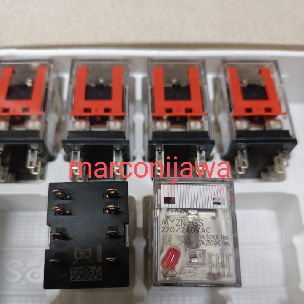 Jual Relay MY2N GS 220Vac 8pin omron asli | Shopee Indonesia