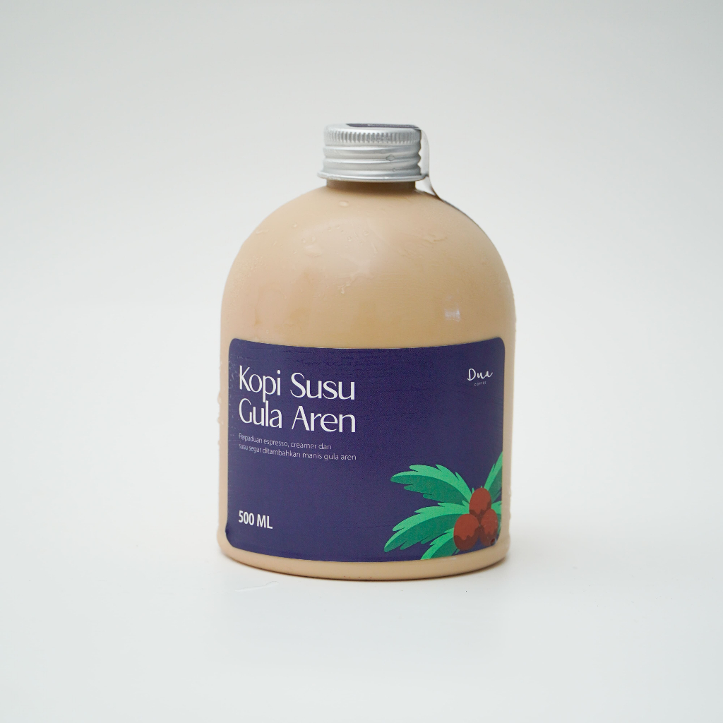 Jual Kopi Susu Gula Aren Dua Coffee Minuman Kemasan Botol 500 ml ...