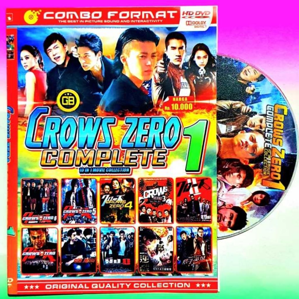 Jual KASET FILM ACTION JEPANG CROW ZERO LENGKAP-KASET FILM ACTION JAPAN CROWS ZERO | Shopee ...