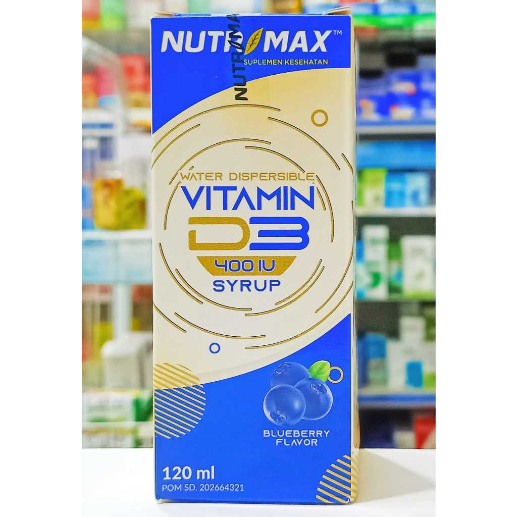 Jual 𝐍𝐔𝐓𝐑𝐈𝐌𝐀𝐗 VITAMIN D3 400IU 𝐒𝐈𝐑𝐔𝐏 𝟏𝟐𝟎𝐌𝐋 𝐑𝐀𝐒𝐀 𝐁𝐋𝐔𝐄𝐁𝐄𝐑𝐑𝐘 - SUPLEMEN ...