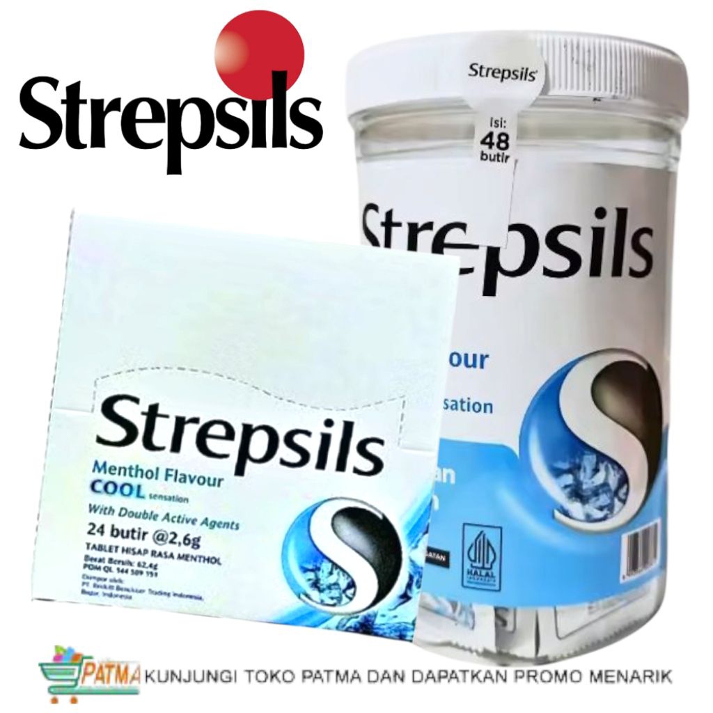 Jual Permen strepsils 1 box(24pcs) | Shopee Indonesia