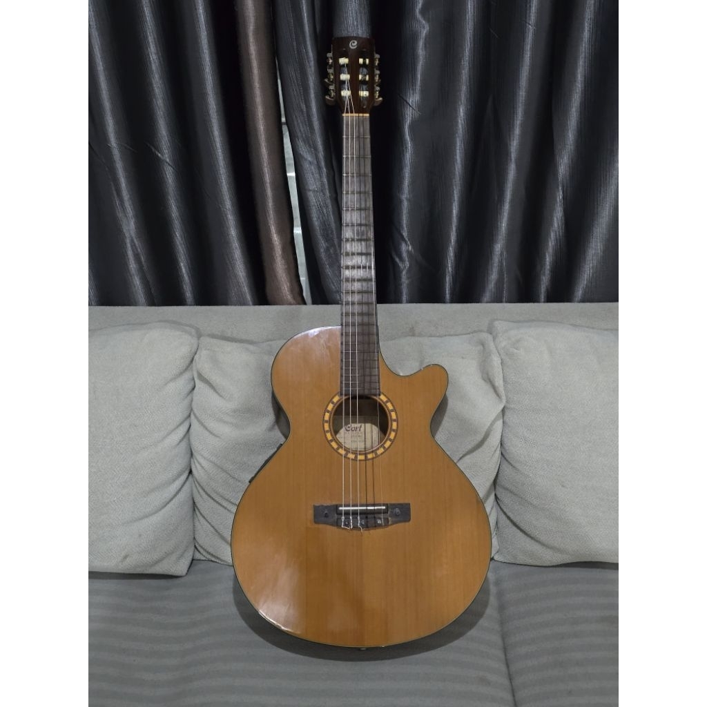 Jual gitar akustik nylon cort cec5 nat | Shopee Indonesia