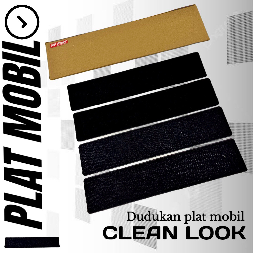 Jual Dudukan Plat Nomor Mobil Clean Look /Dudukan Plat Mobil tanpa ...