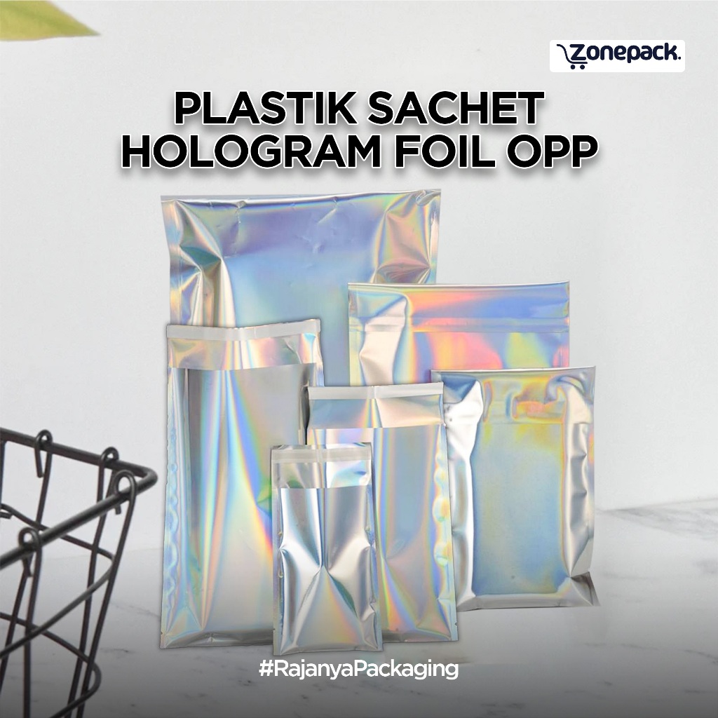 Jual Plastik Sachet Saset Hologram Foil Non Ziplock | Kemasan Sambal ...