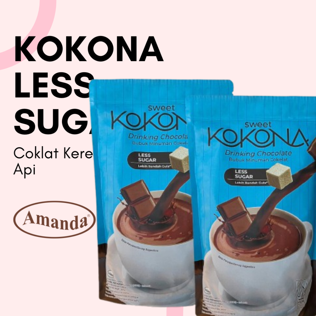 Jual Kokona Less SUGAR Kemasan 1 KG Minuman Chocolate Cokelat Susu ...