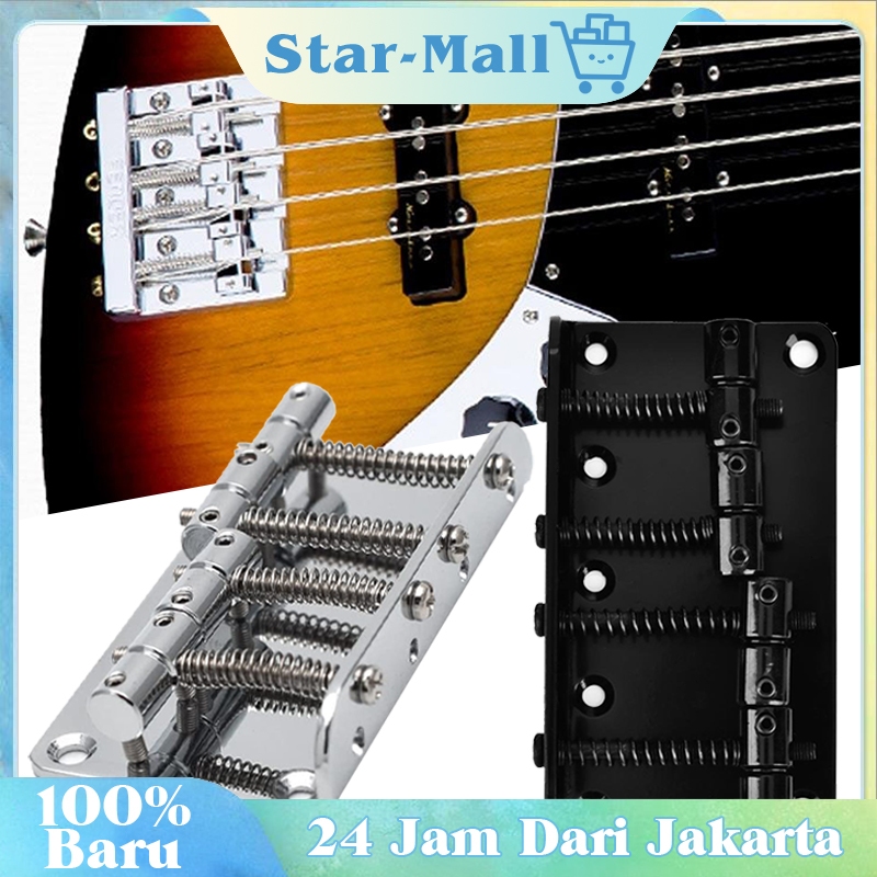 Jual 4 Senar Gitar Aksesoris Instrumen Bridge Bass 4 Senar Jembatan ...