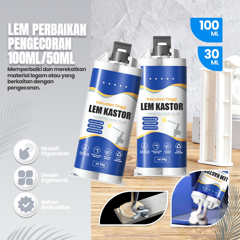 Jual Lem Pengecoran Kuat Lem Las listrik Perekat Logam Radiator Tangki ...