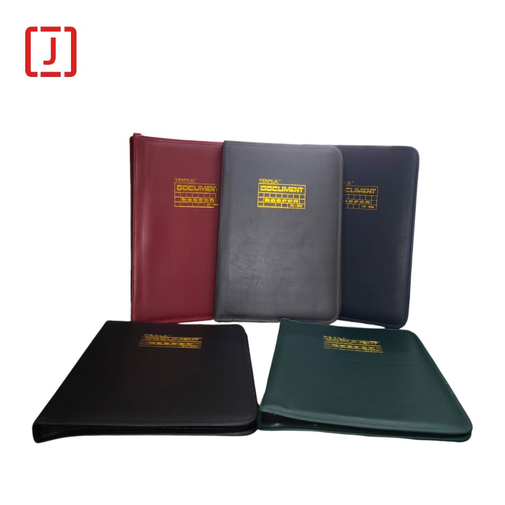 Jual Dokumen Keeper Map File Resleting Kulit Isi 60 Lembar DK-888 Clear ...