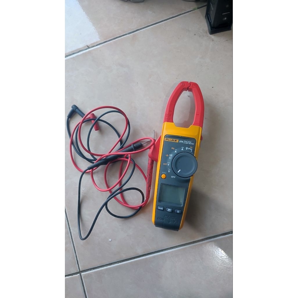 Jual fluke 376 True RMS tang amper clamp meter merkk fluke original | Shopee Indonesia