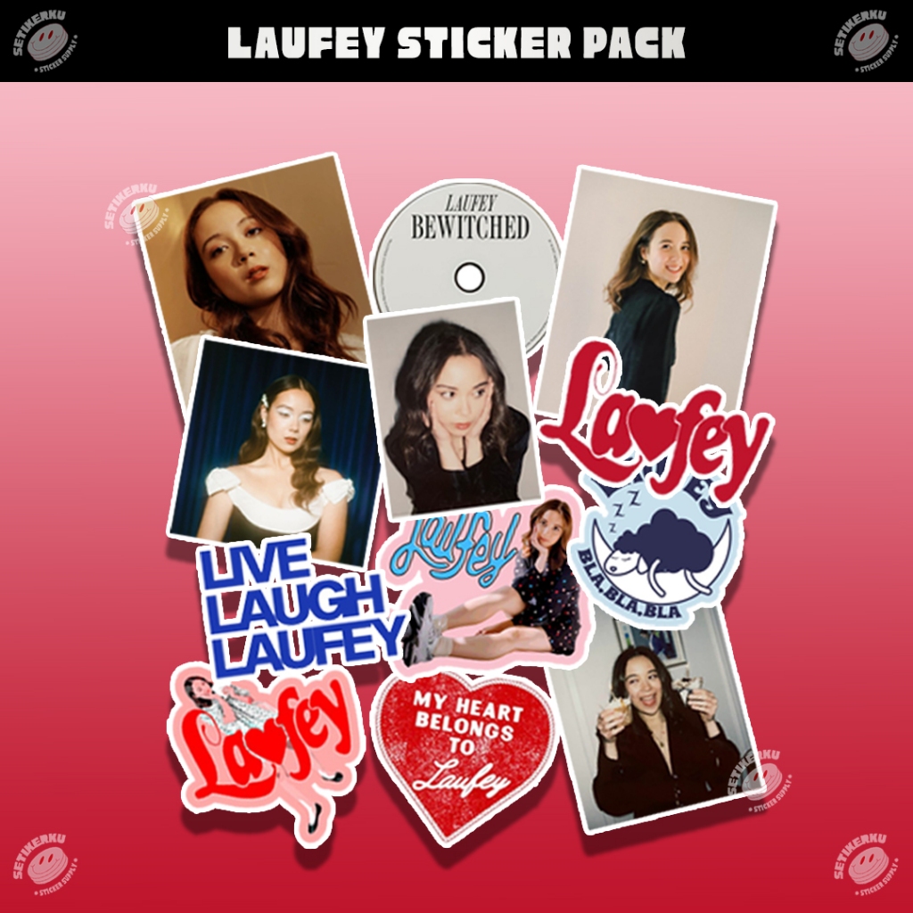 Jual 12pcs LAUFEY Sticker Pack A6 | stiker laufey aesthtetic | Shopee ...