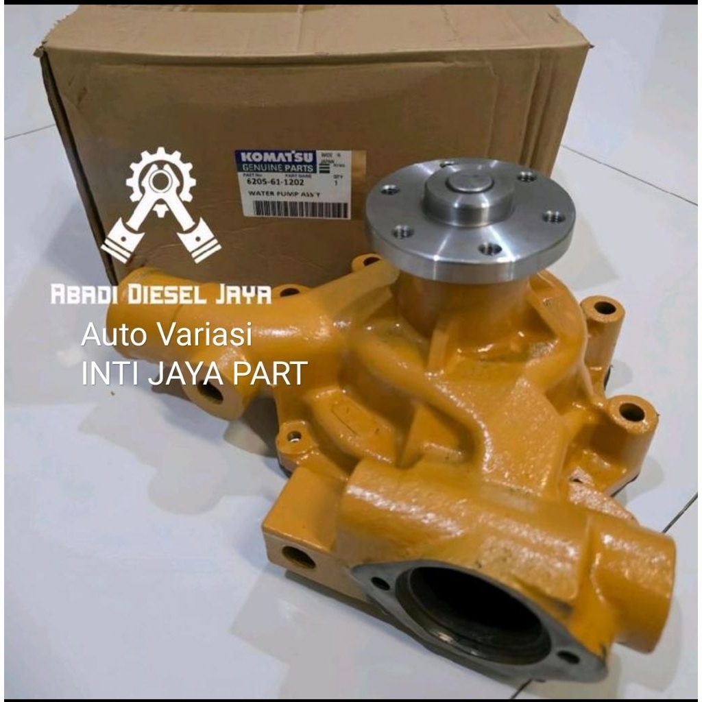 Jual WATERPUMP PC75 PC78 PC130-7 PC200-5 4D95 6D95 WATER PUMP 6205-61 ...