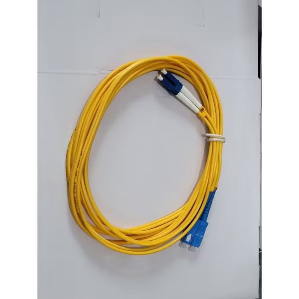 Jual patch cord SC LC upc duplex 3 Meter 2 Mili // Patch cord / patch ...