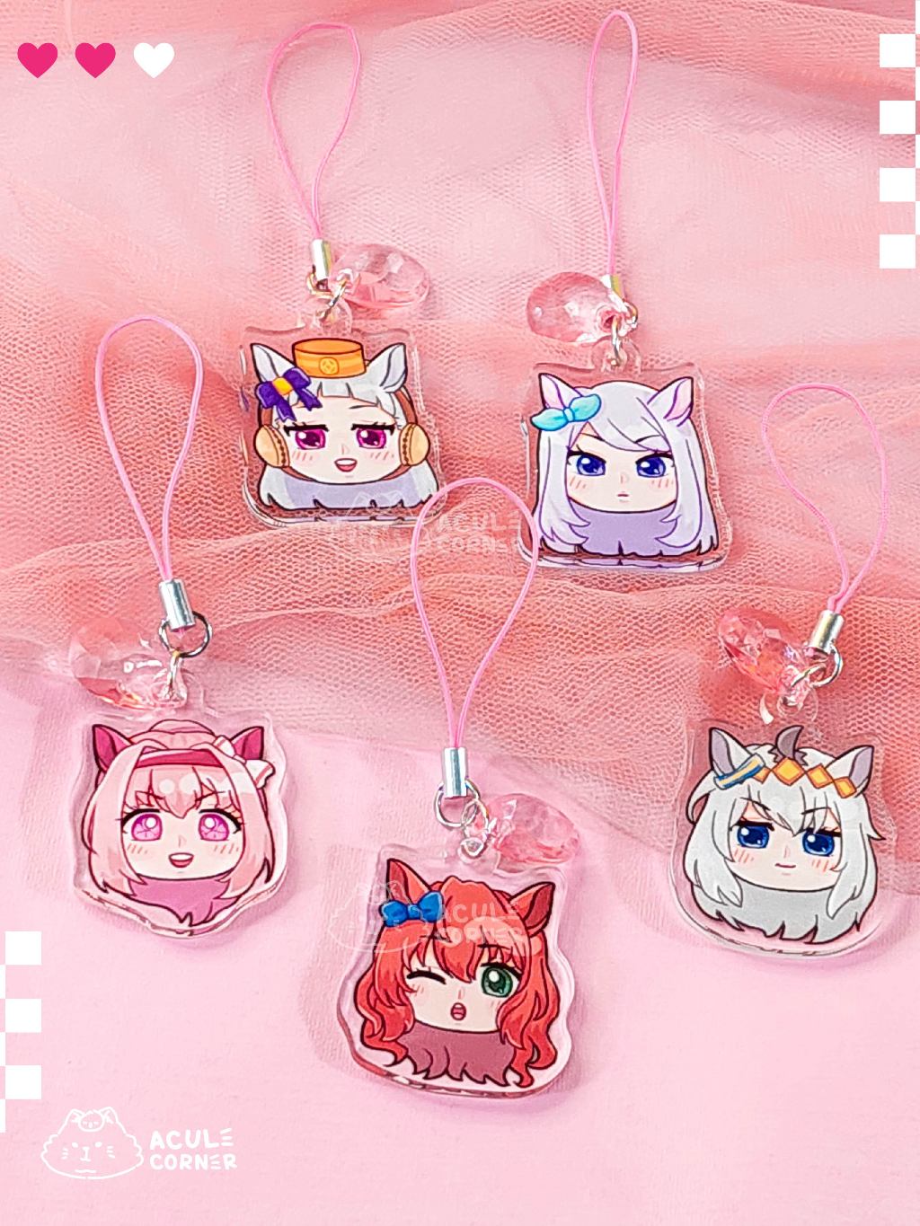 Jual ACULE CORNER - Uma Musume Goldship Maruzensky Haru Urara Oguri Cap ...