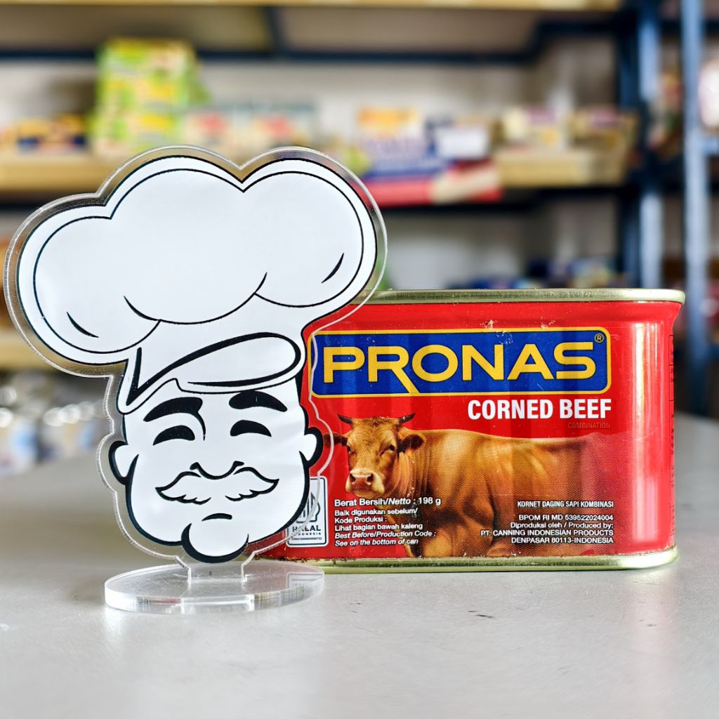 Jual Pronas Corned Beef 198Gr / Kornet Sapi Pronas 198Gr / Daging ...