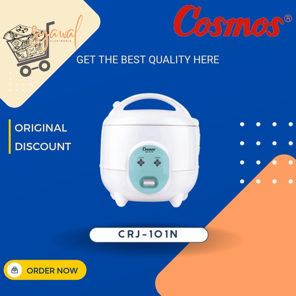 Jual Cosmos Rice Cooker Non Stick CRJ-101N 0,6Liter | Shopee Indonesia