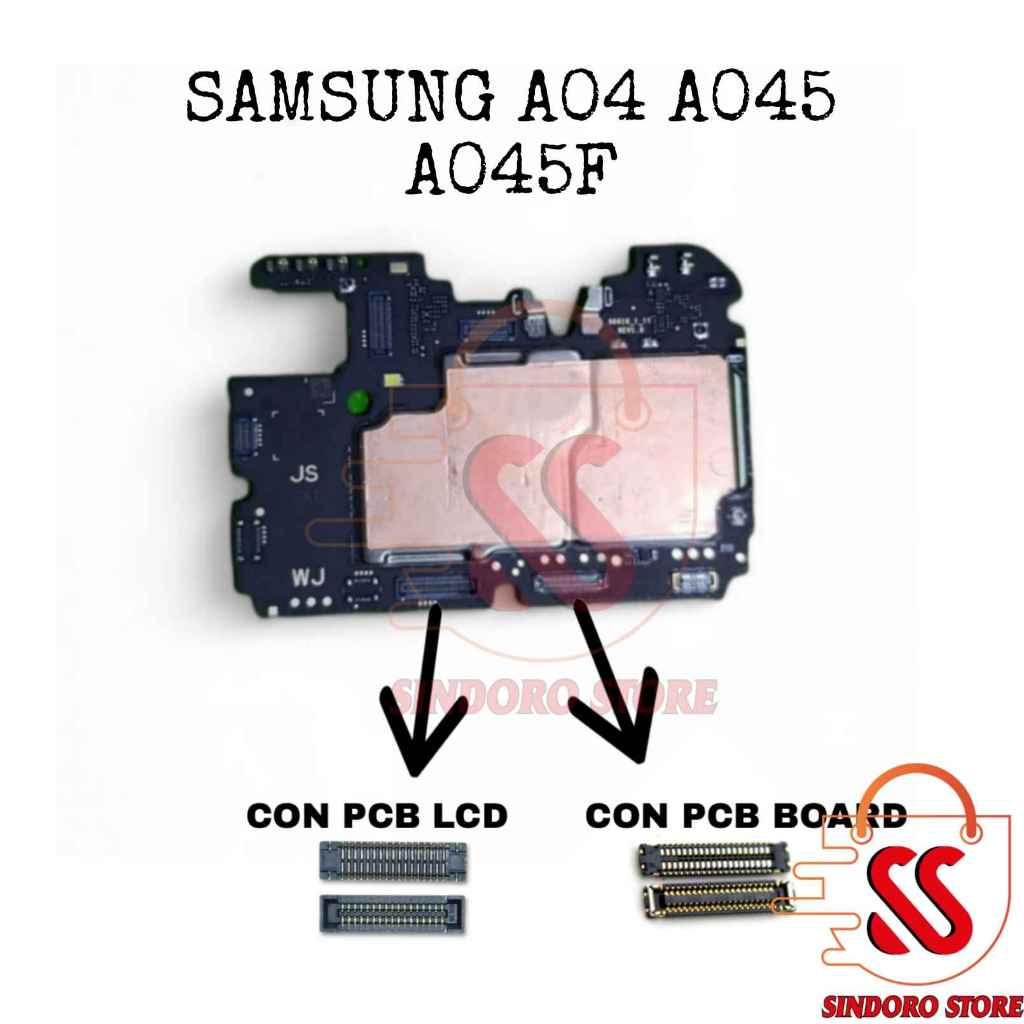 Jual Konektor Main Board Samsung A04 A045 A045F Soket Lcd Mainboard ...