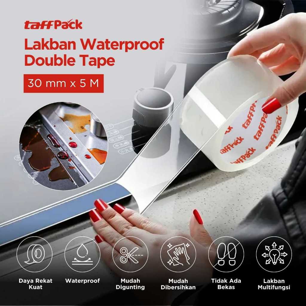 Jual APEN Double Tape Waterproof Dapur Kitchen Sink Seal Tape 30mm ...