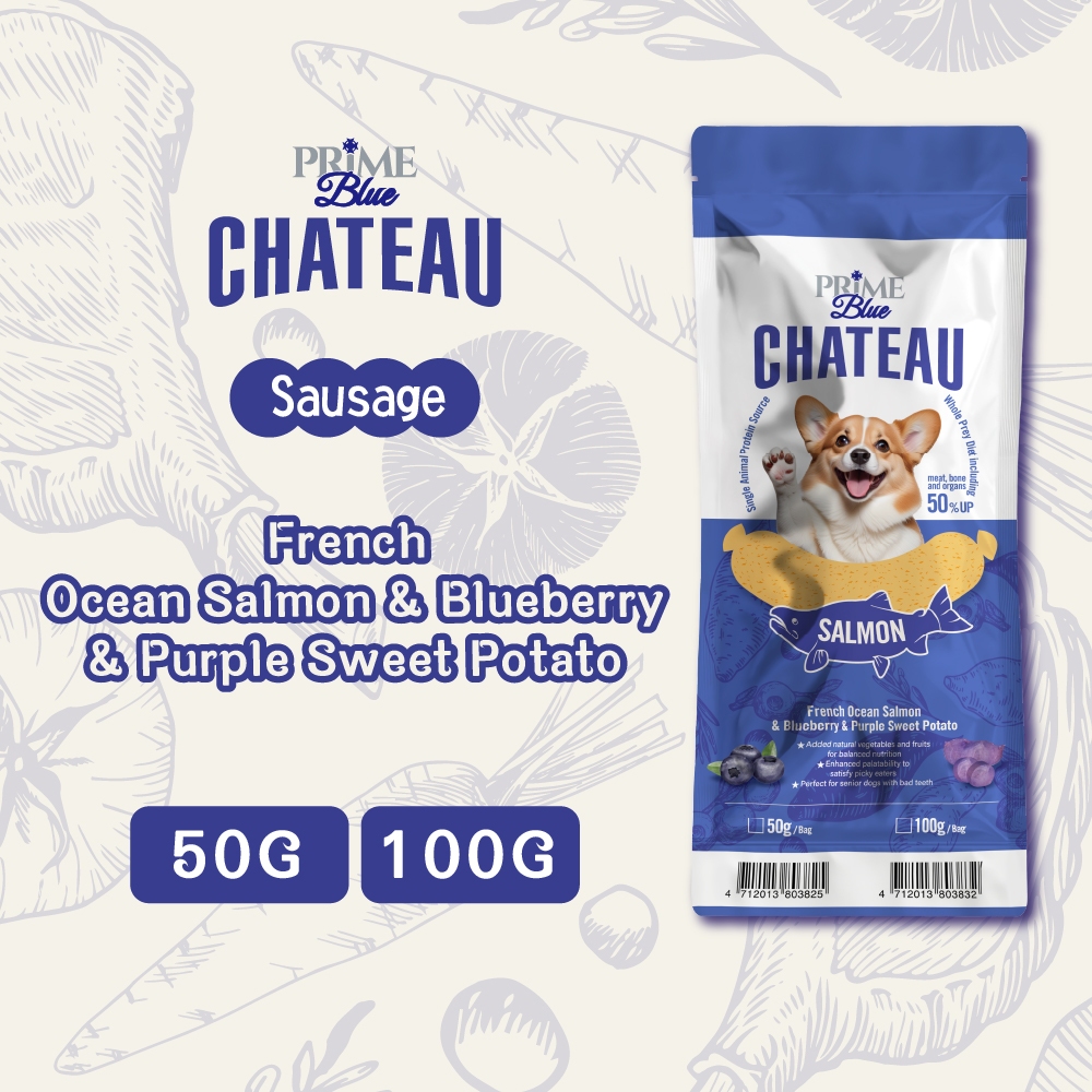 Jual [ PRIME BLUE CHATEAU ] Complete and Balanced Diet in a Sausage Dog ...