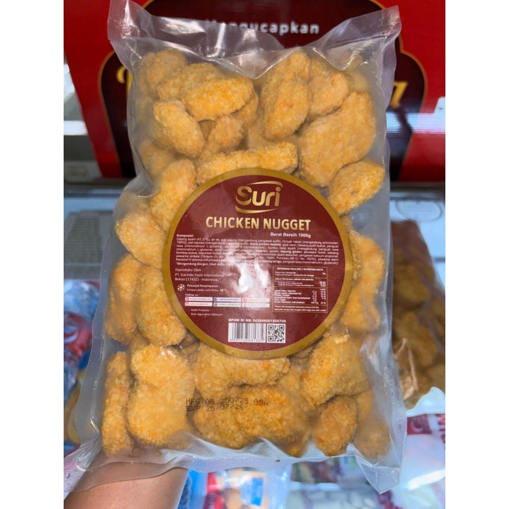 Jual suri chicken nuggets 1kg - nuget ekonomis | Shopee Indonesia