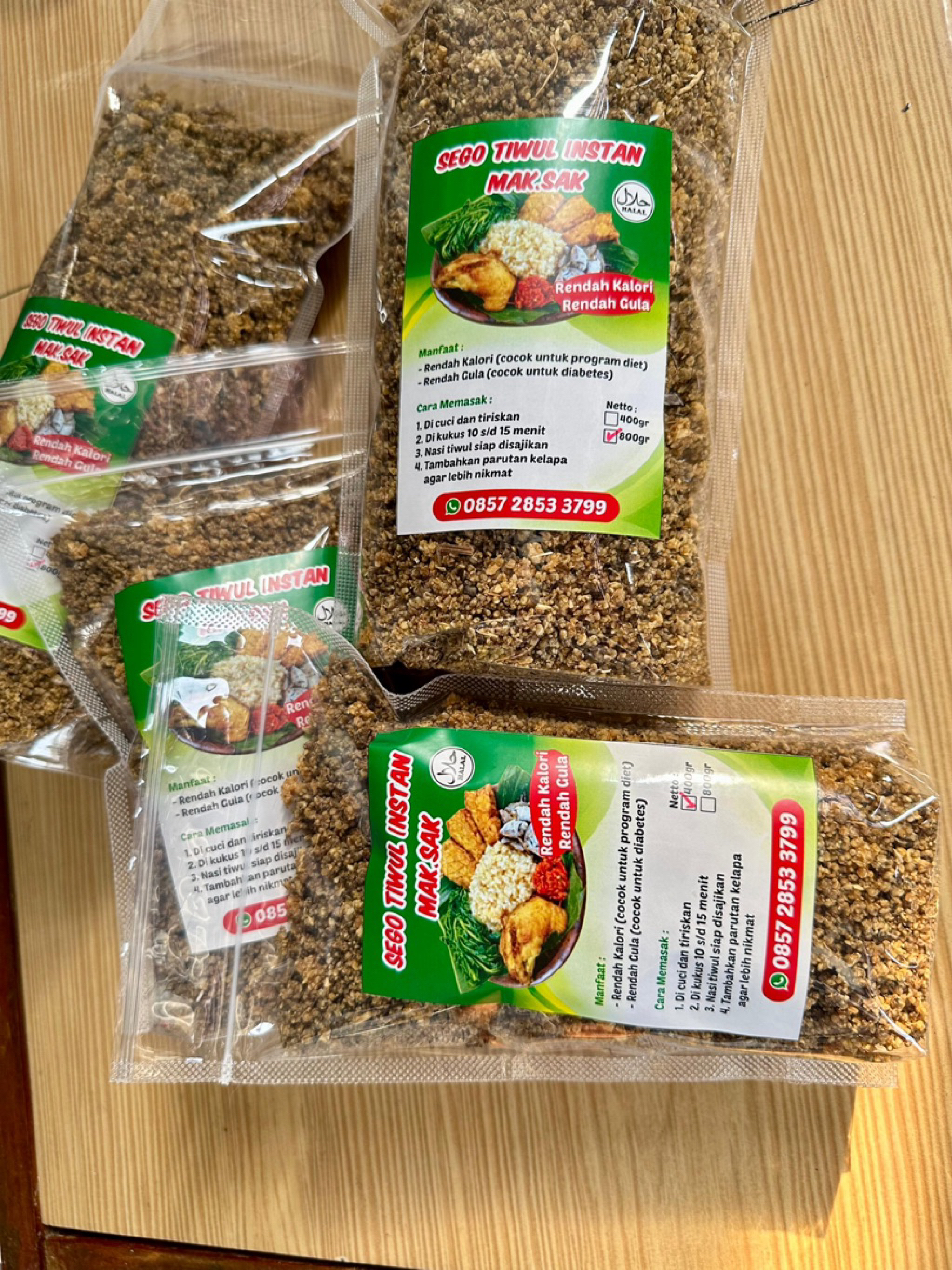 Jual nasi tiwul / sego tiwul / oyek / tawar / original | Shopee Indonesia