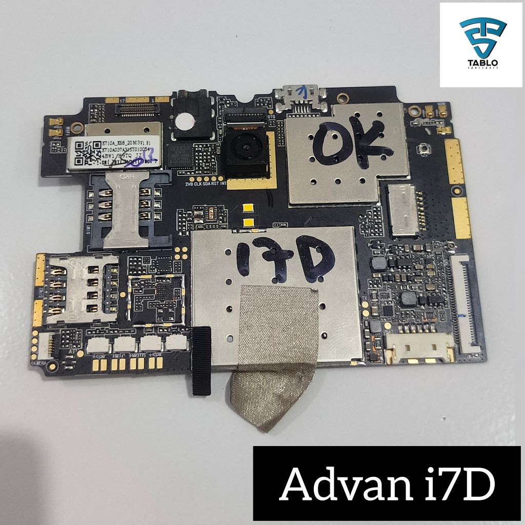 Jual Mesin Tab Advan I7D hidup no sandi garansi normal | Shopee Indonesia