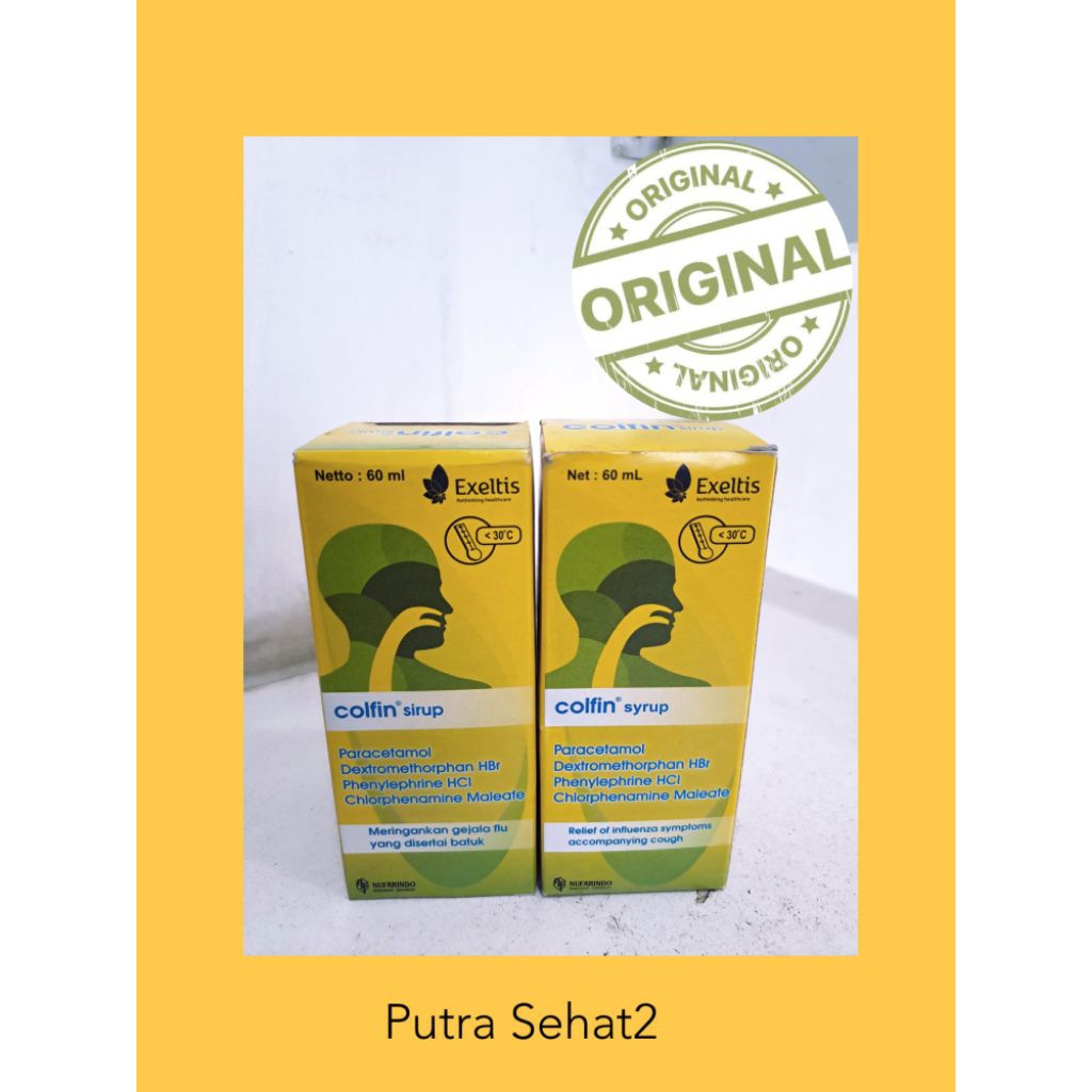 Jual COLFIN SYRUP 60ML | Shopee Indonesia