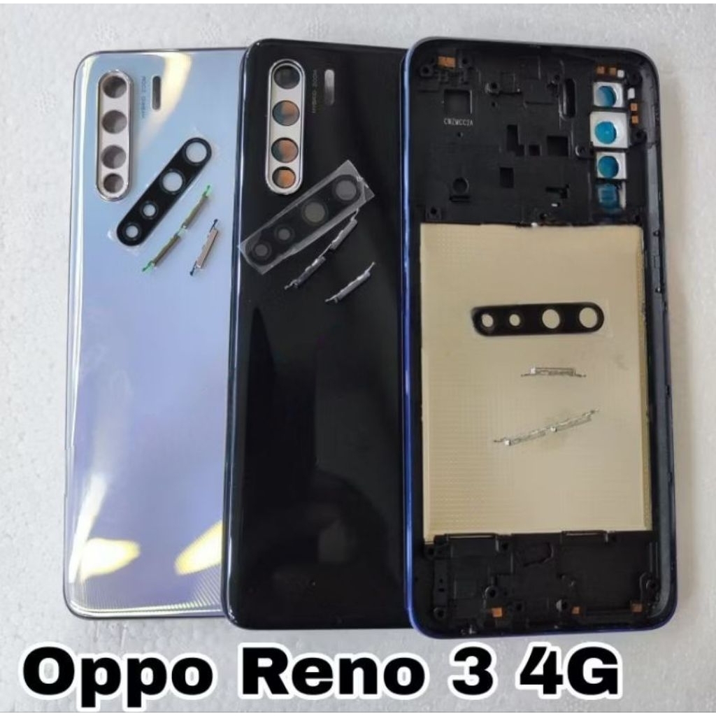 Jual Kesing Housing Casing OPPO RENO3 4G / RENO 3 CPH2043 BackDoor ...