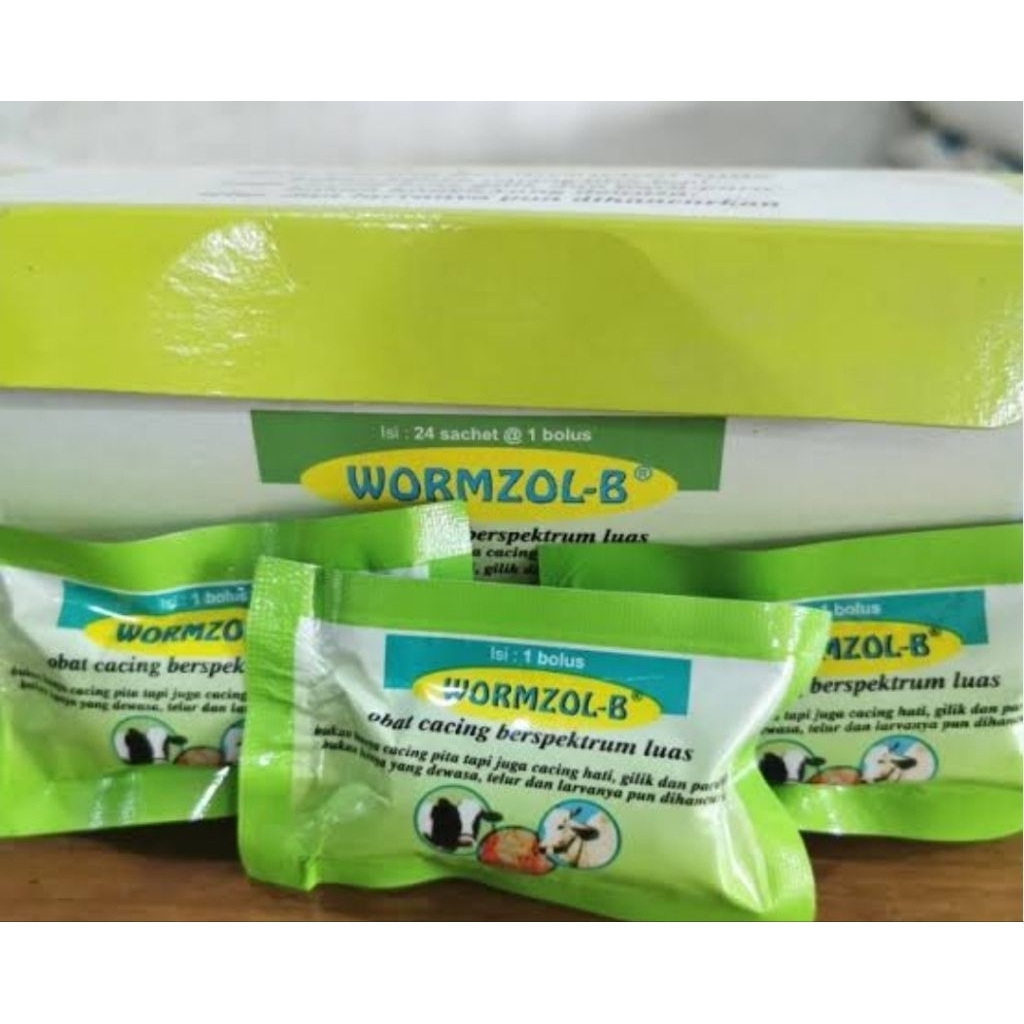 Jual WORMZOL-B (obat cacing Bolus untuk hewan) | Shopee Indonesia