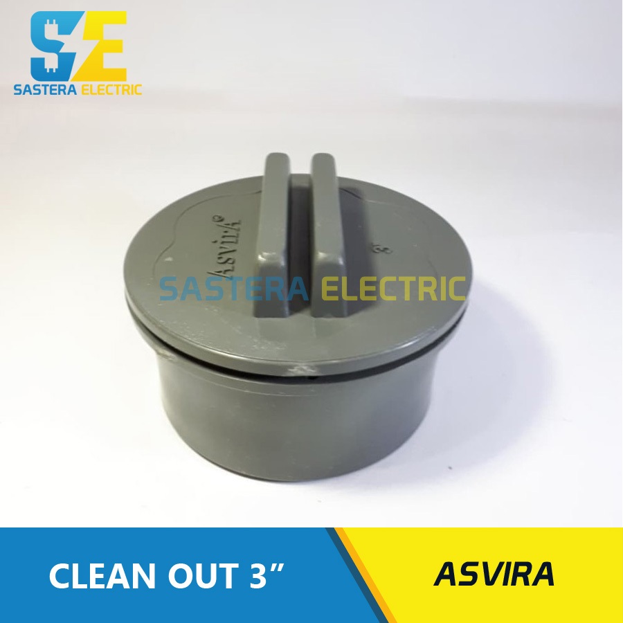 Jual C O 3" inch PVC Asvira / Clean Out 3 inch / Tutup Septic Tank ...