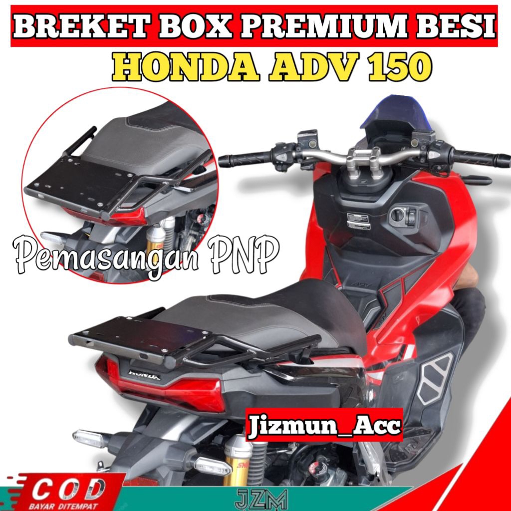 Jual Breket Box ADV 150 Bracket Dudukan Box HONDA ADV 150 | Shopee ...