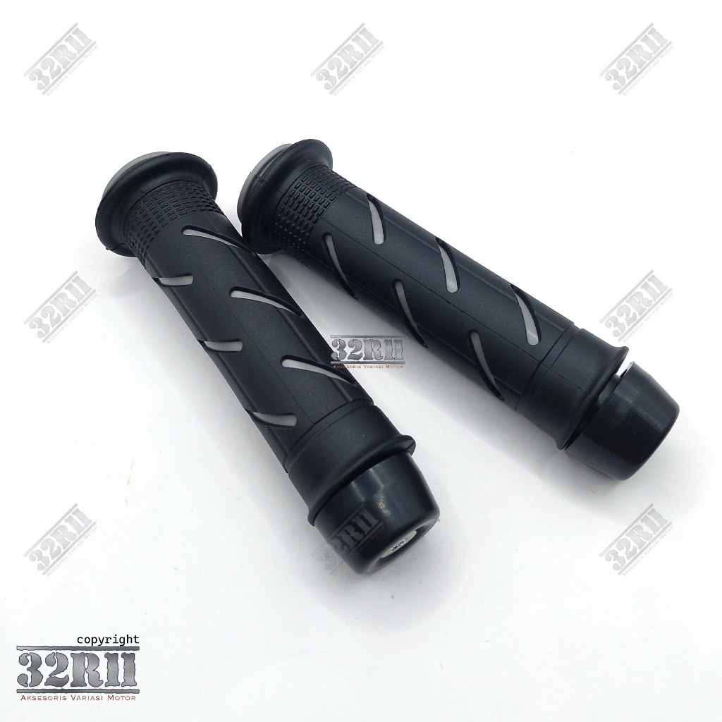 Jual Grip Stang Motor Keren Anti Licin Sporty + jalu hitam Cocok untuk ...