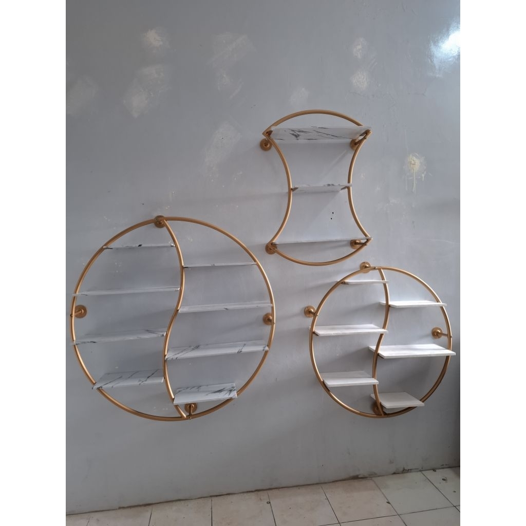 Jual Display dinding melingkar / display dinding estetik / dinding ...