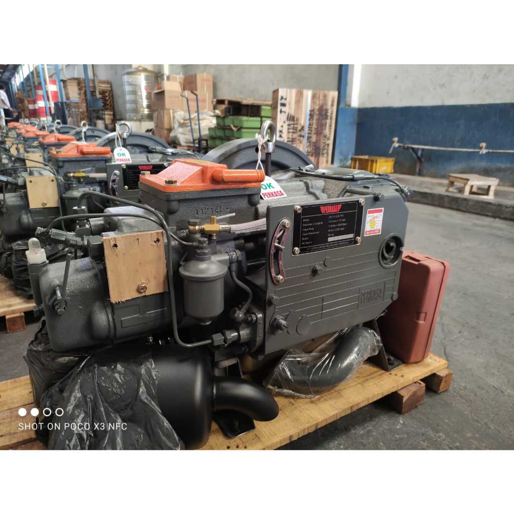 Jual Diesel Engine Power One ZS 1115 24PK (Tanpa Tangki) merk Perkasa ...