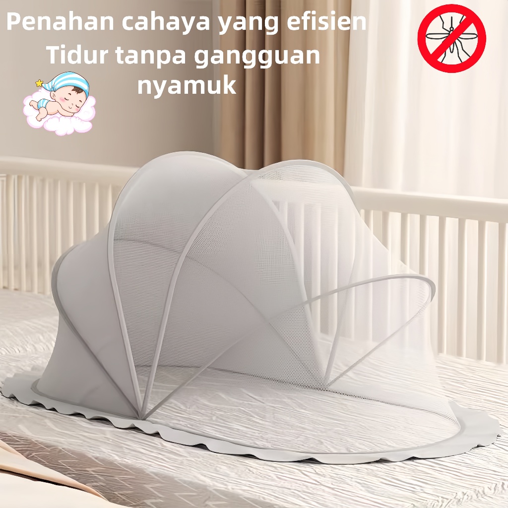 Jual Kelambu Bayi Lipat Penuh Model Mongolian | Anti Nyamuk, Tanpa Alas ...