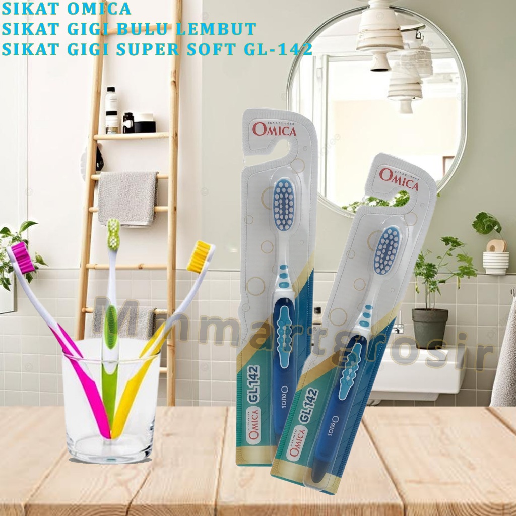 Jual Omica / Sikat Gigi Bulu Lembut / Sikat Gigi Super Soft / GL-142 ...