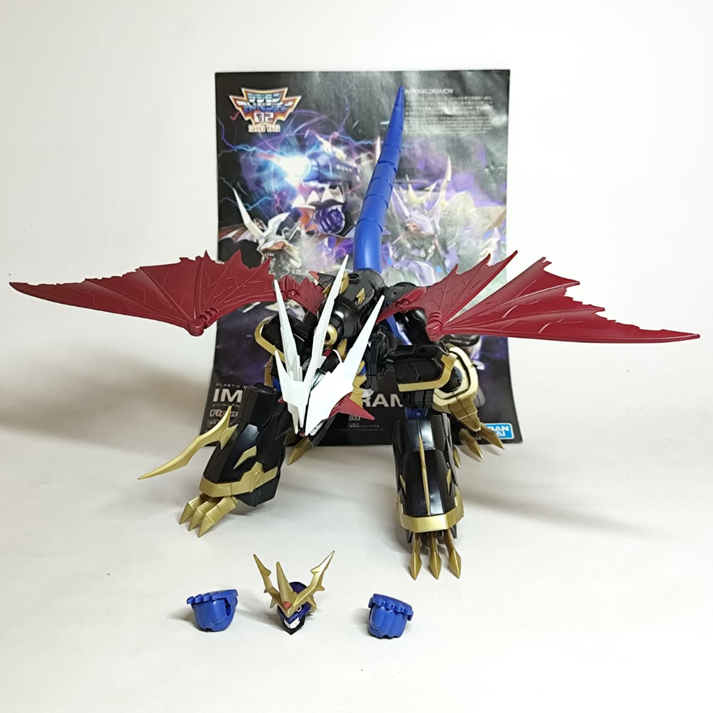 Jual Bandai Figure-rise Standard Amplified Imperialdramon / Model Kit ...