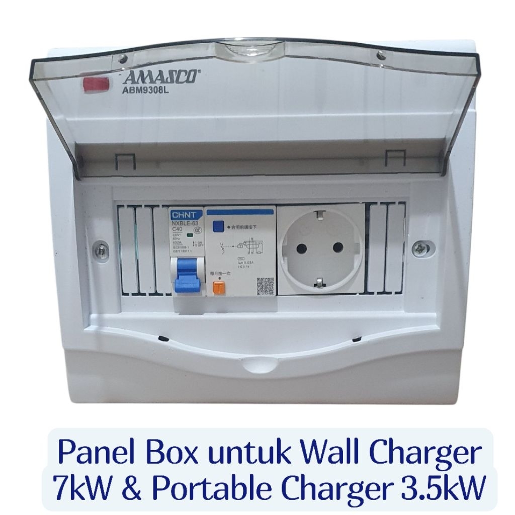 Jual Panel Box untuk EV Wall Charger 7kW dan Portable Charger 3.5kW ...