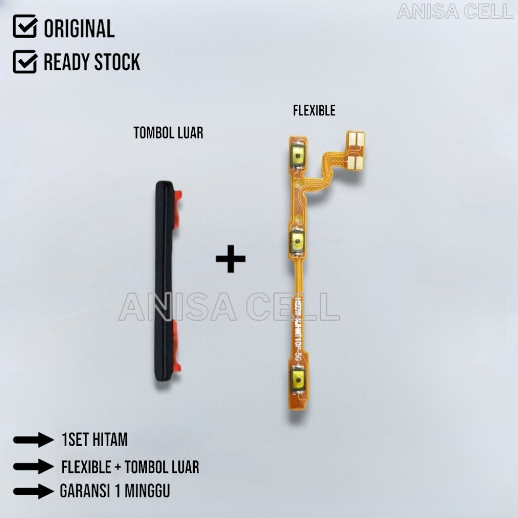 Jual Xiaomi Redmi Note 10 Pro 4G Flexible On Off Volume + Fingerprint + Tombol Luar 1Set ...