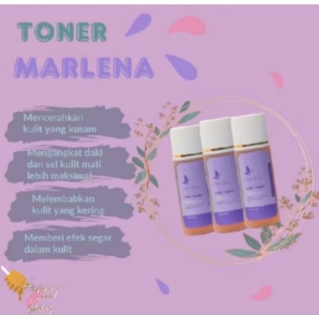 Jual paket bundling 3in1..toner badan Marlena.. pemutih kulit badan ...