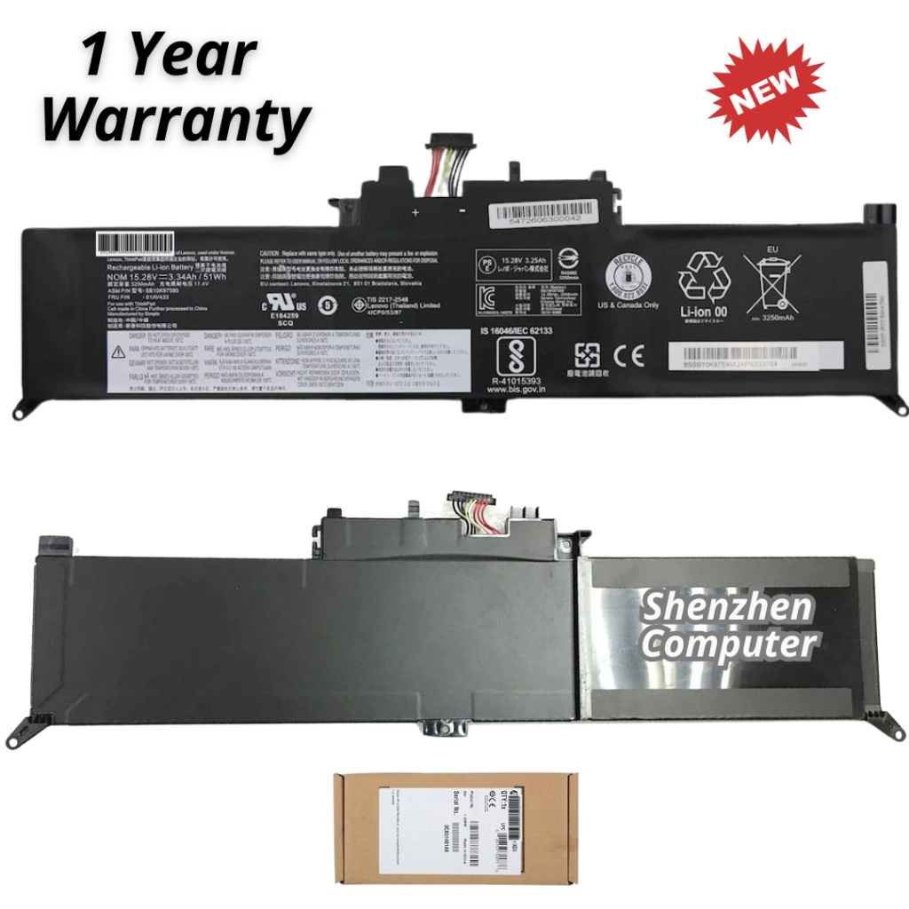 Jual Baterai Lnovo ThinkPad Yoga 260 370 X260 X380 01AV433 01AV434 ...
