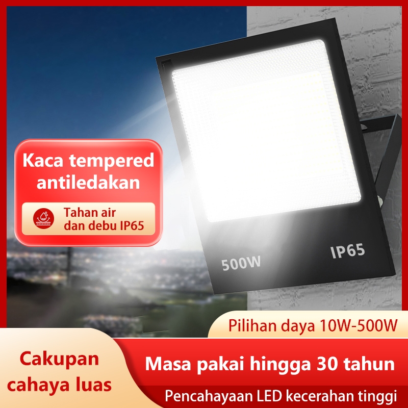 Jual LAMPU SOROT LED 500W - LED High Power Lampu Sorot LED Floodlight ...