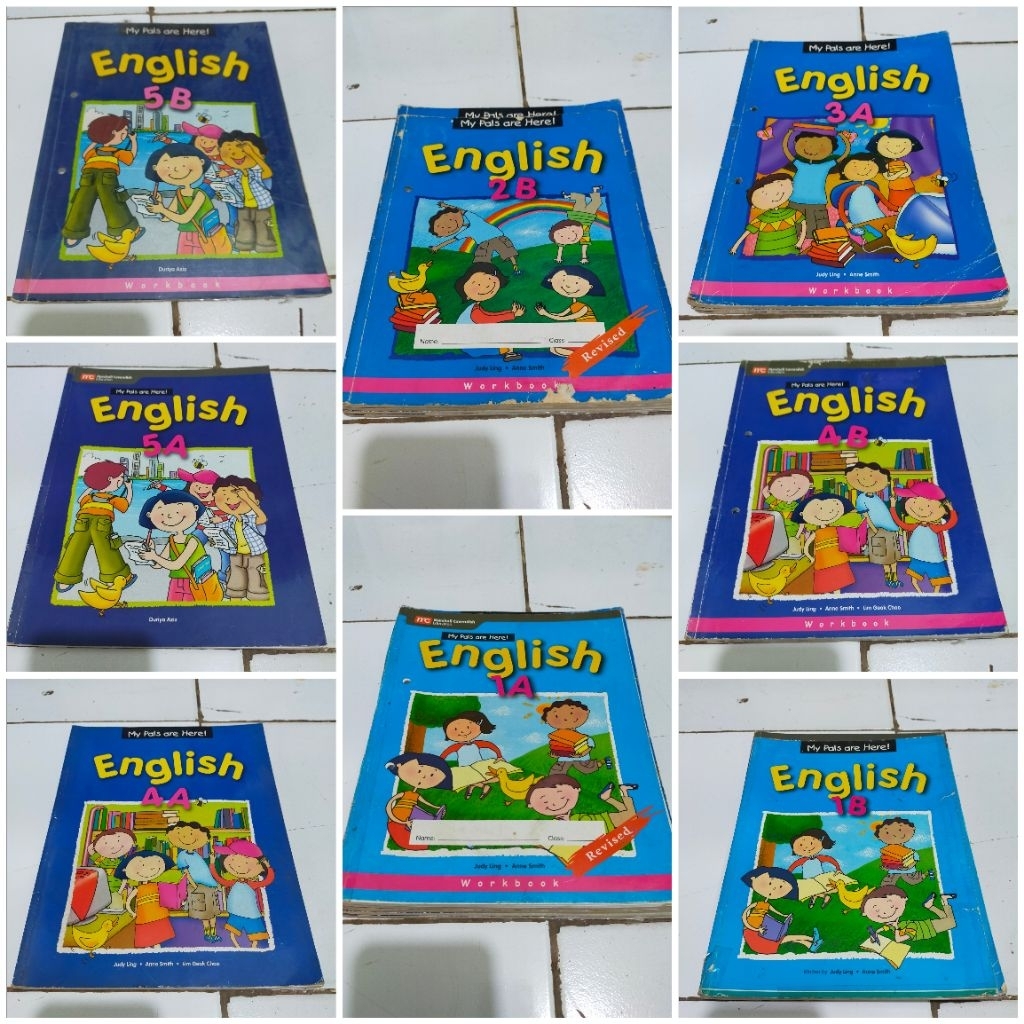 Jual MY PALS ARE HERE ENGLISH 1A. 1B. 2A.2B . 3A.. 3B. 4A. 4B. 5A. 5B ...