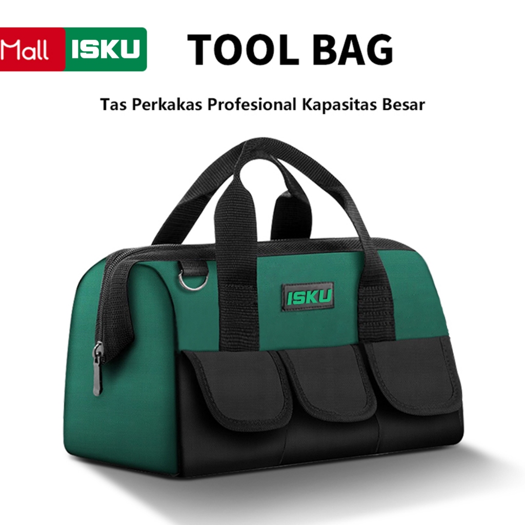 Jual ISKU Basic Tool Bags 13 Inch Tas Perkakas 1680D Kain Oxford Tas ...